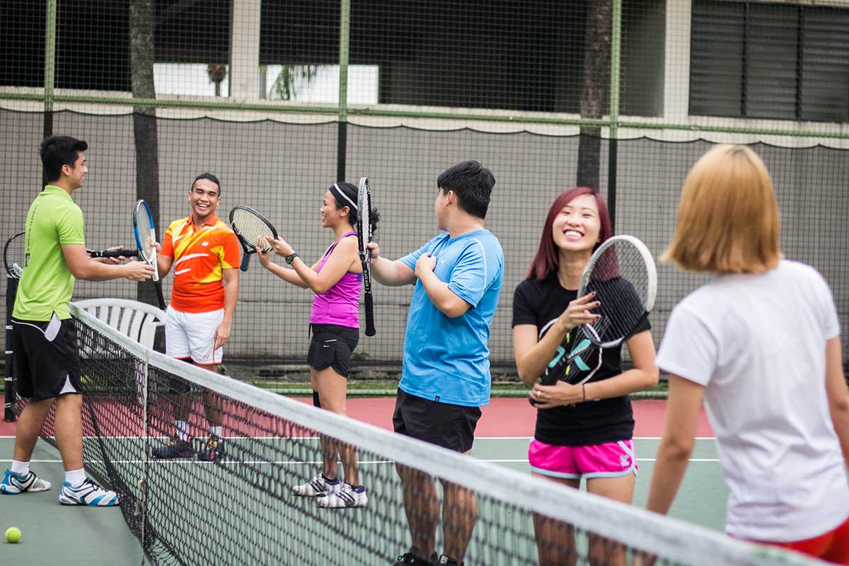 Adults Tennis Lessons Singapore | Banana Tennis Academy
