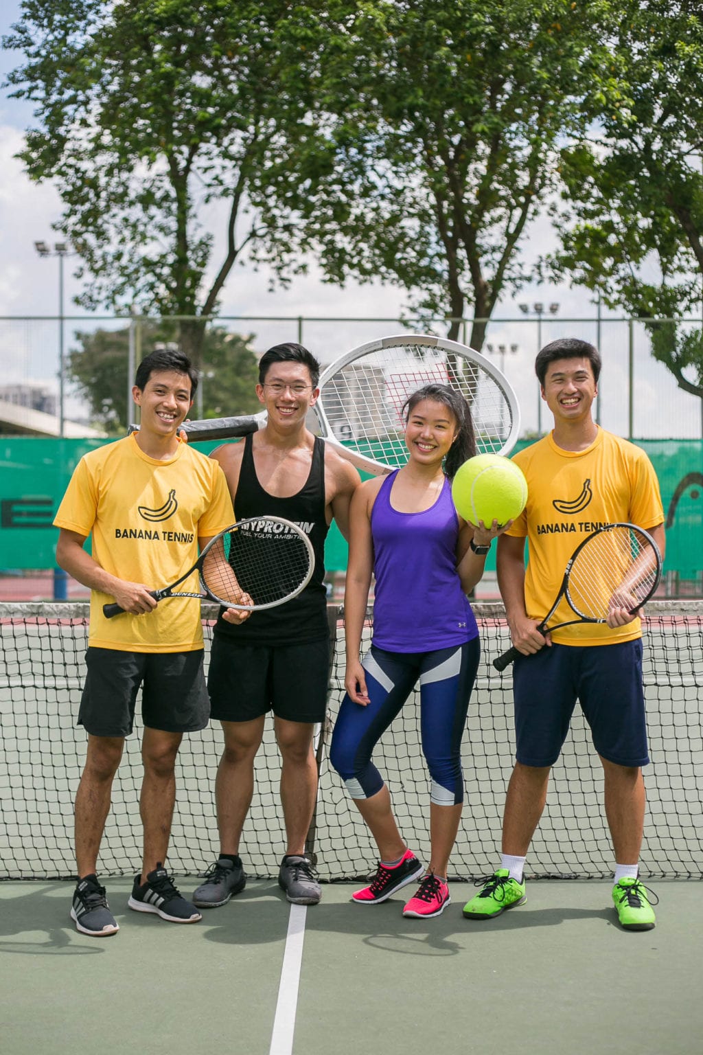 Adults Tennis Lessons Singapore | Banana Tennis Academy