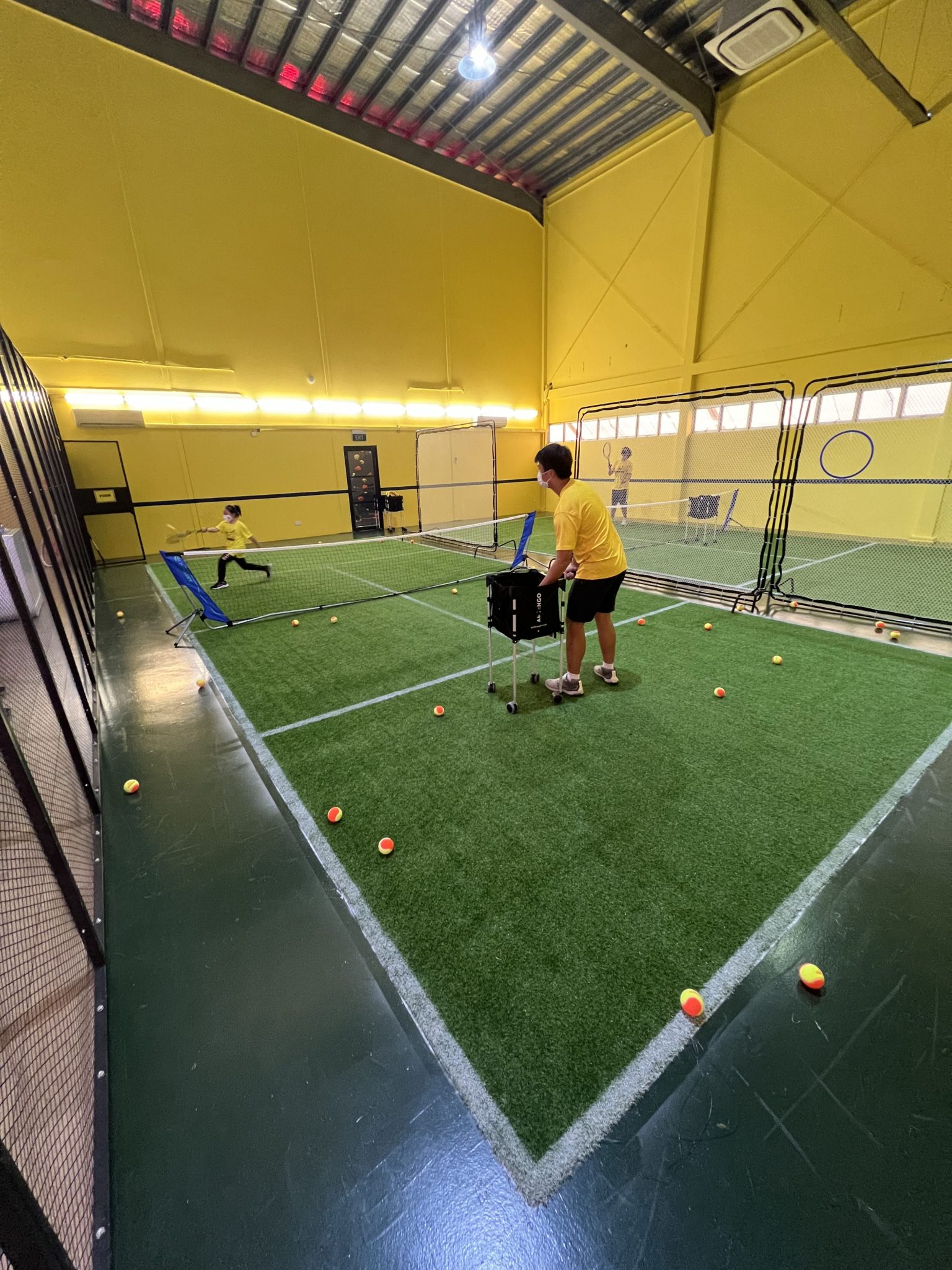 Indoor Tennis Courts Singapore | Indoor Tennis Lessons | Banana Tennis ...